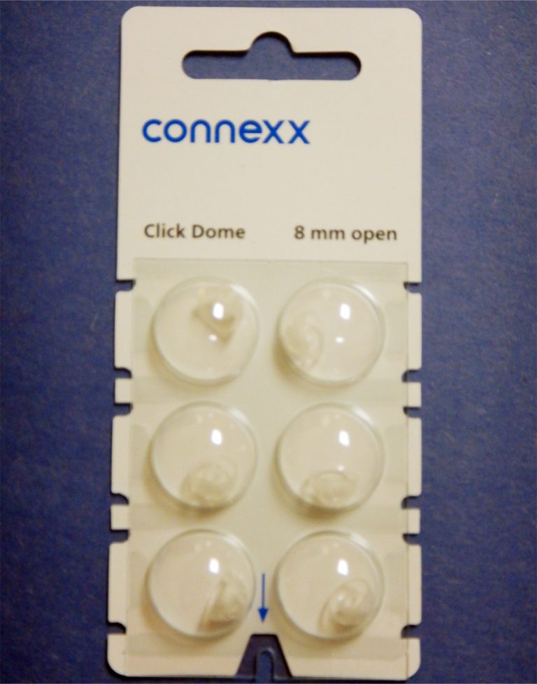 Connexx Click Dome 8mm open – The Ear Source